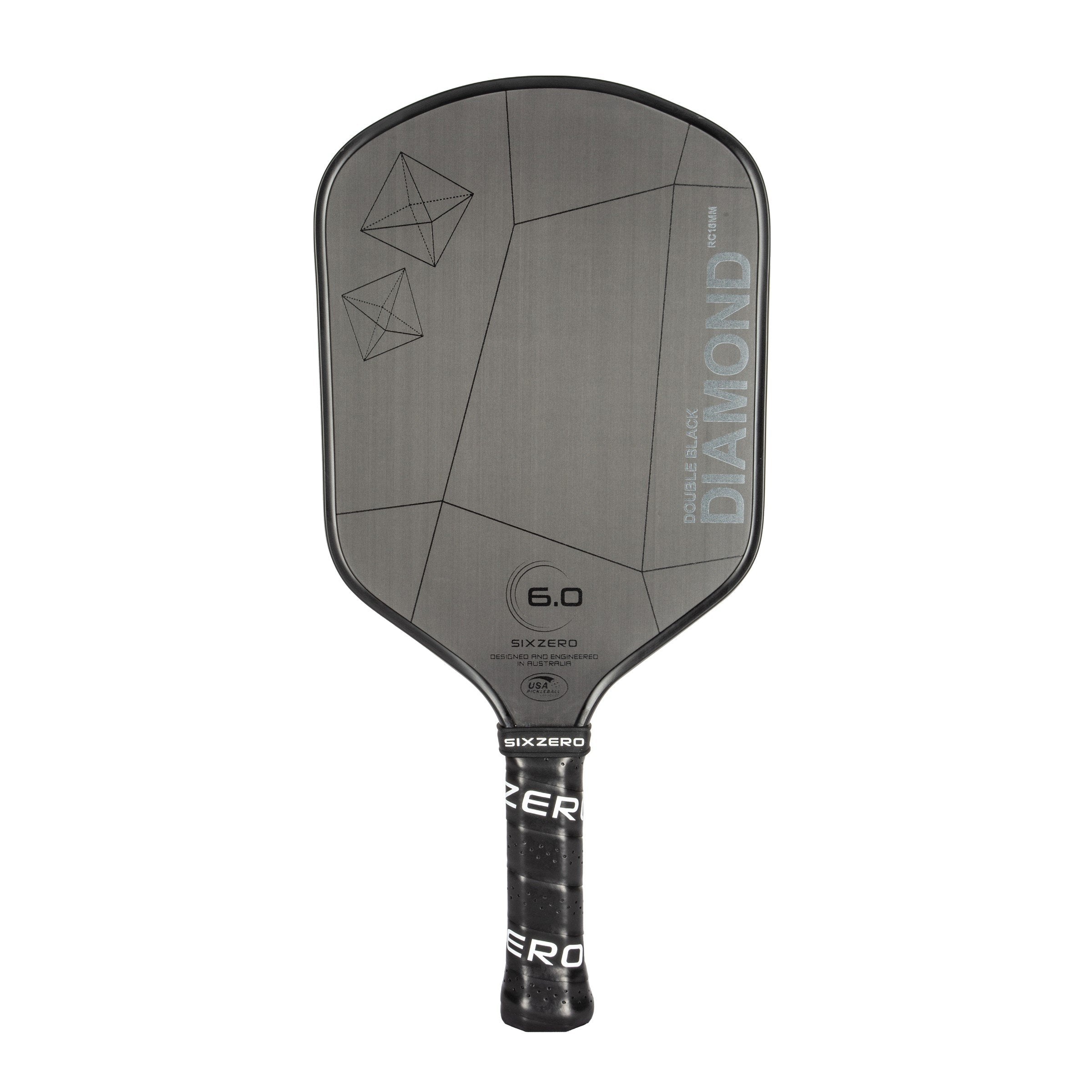 Six Zero Double Black Diamond Pickleball Paddle | Control & Spin ...