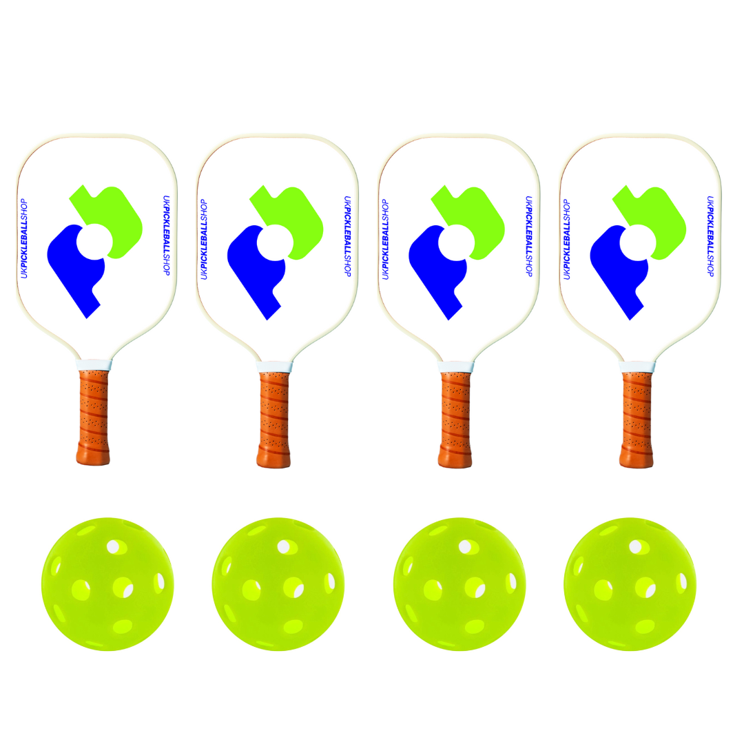 Club Graphite Four (4) Paddle Pack – UK Pickleball Shop